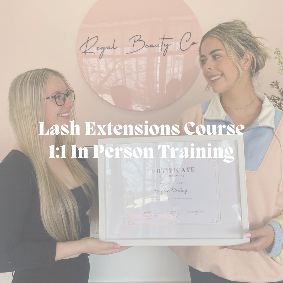 Lash Extensions Course – Regal Beauty Co